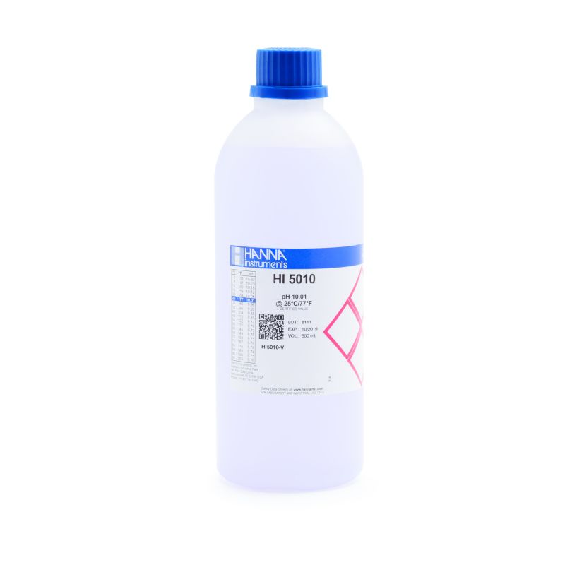 Kalibrierlösung pH 10,01 (1 L), technische Qualität - HI5010-01 Kalibrierlösung pH 10,01 (1 L), technische Qualität - HI5010-01